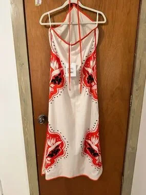 Seven Wonders | Dresses | Seven Wonders Halter Maxi Dress In Cream With ...